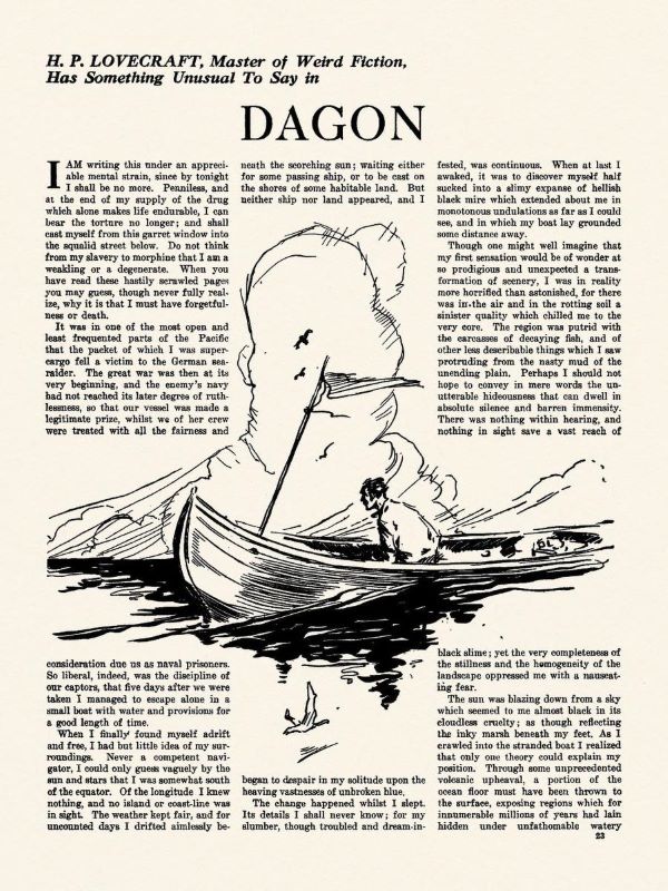 Dagon by H. P. Lovecraft - Library of Short Stories