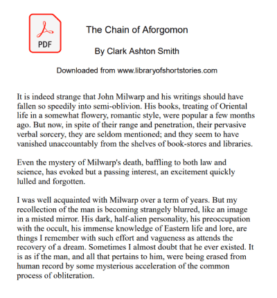 Library of Short Stories - About